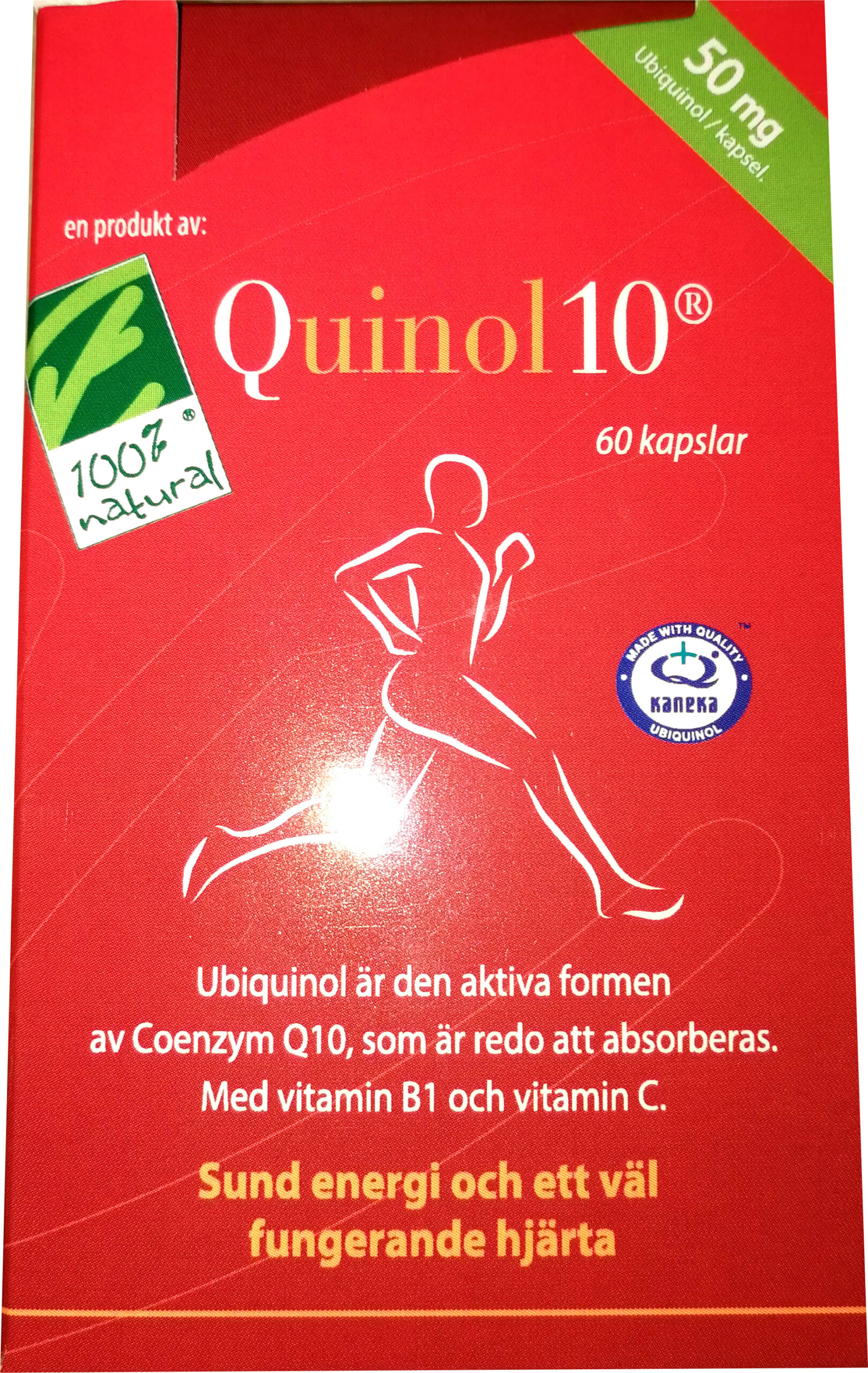 Quinol10, 60 kapslar - Effektiv friskvård